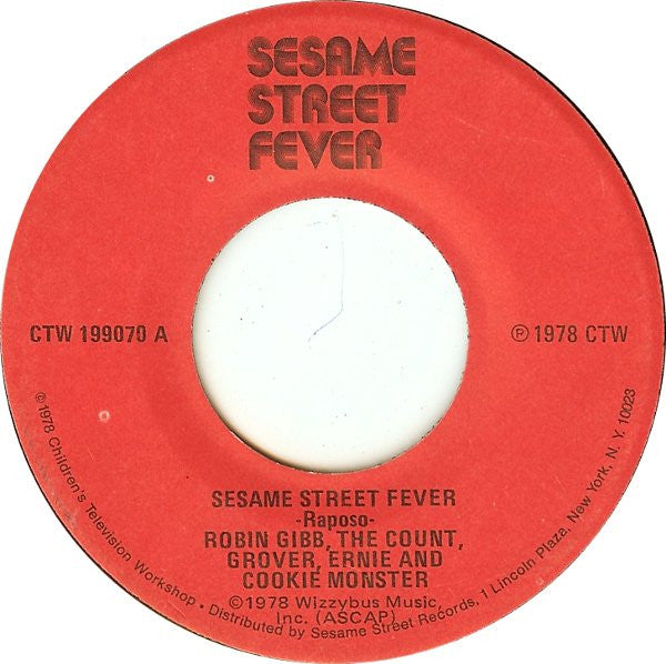 Sesame Street Fever ‎– Sesame Street Fever / Trash – Le 33-45